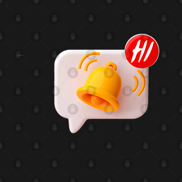 Say Hi - Custom Printed - T-Shirt | TeePublic