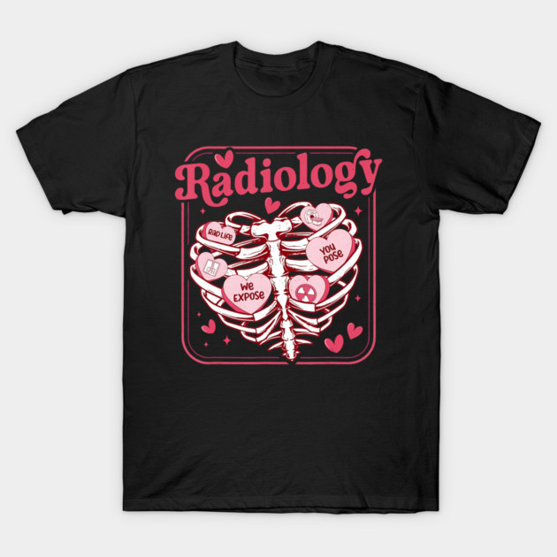 Heart Ribcage Candy Radiology Valentine Medical Humor Illustration ...