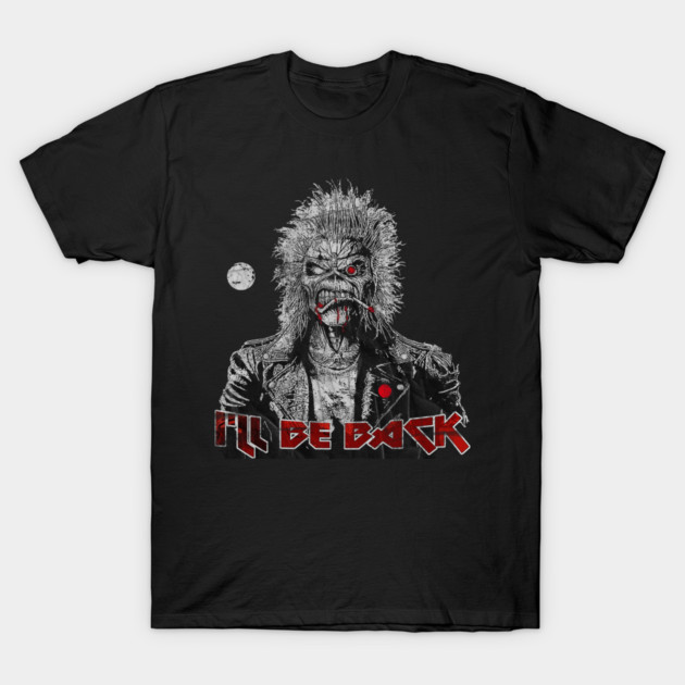 HASTA LA VISTA BABY - I'LL BE BACK EDDIE - Terminator - T-Shirt | TeePublic