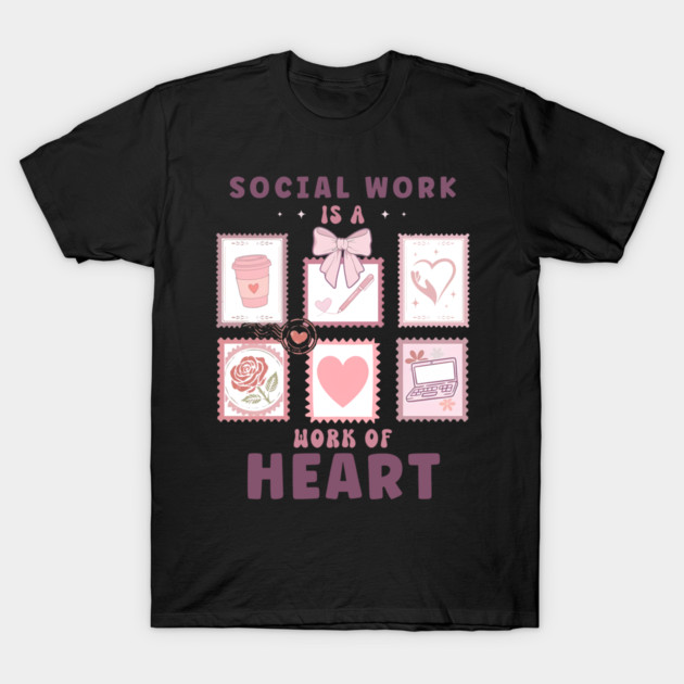 Stamp Coquette Social Worker Is Work Of Heart Social Work - Stamp ...