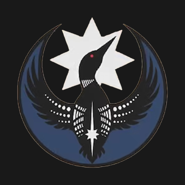 Minnesota Loon Emblem Long Sleeve - Anti Ice - T-Shirt | TeePublic