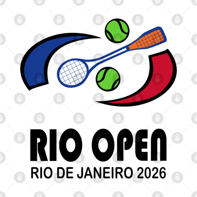 Rio Open 2026 for Tennis Lover - Tennis Lover - T-Shirt | TeePublic