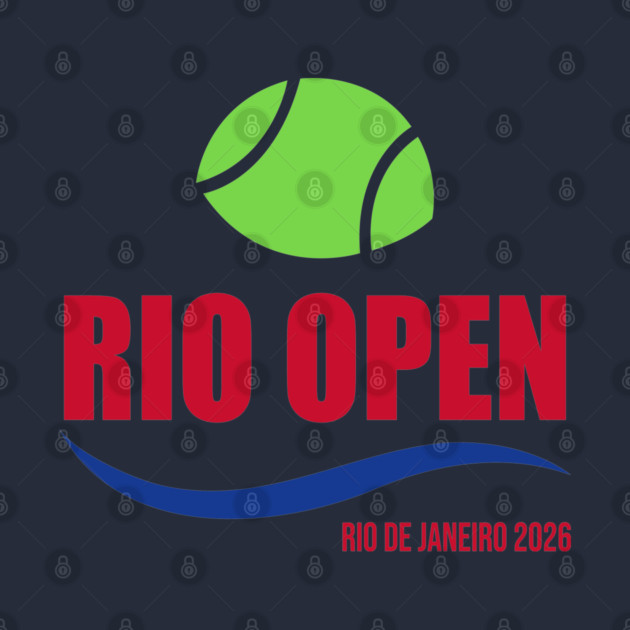 Rio Open 2026 for Tennis Lover - Tennis Lover - T-Shirt | TeePublic