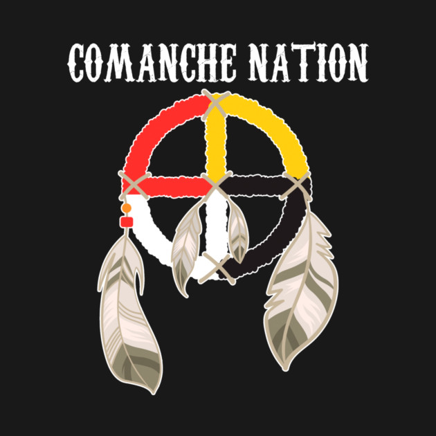 Comanche Nation Native American Indian Medicine Wheel - Comanche - T ...