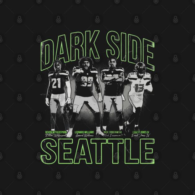 Dark Side Seattle Seahawks Football - Seattle Seahawks - T-Shirt ...