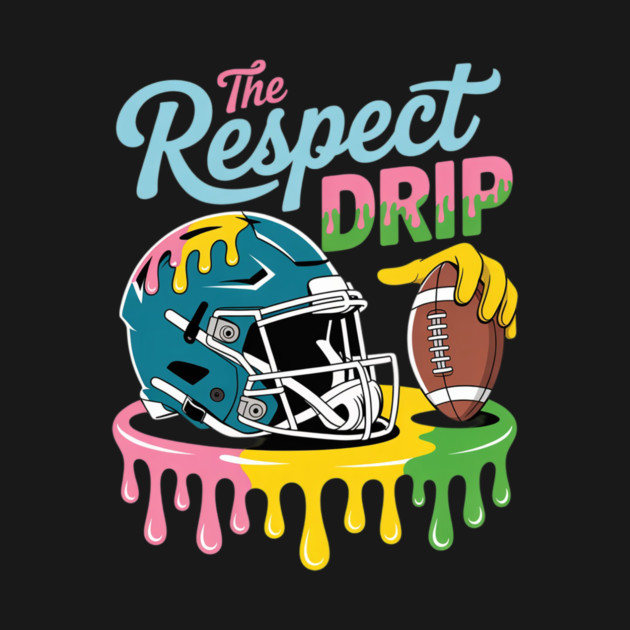 Football Drip Boys Football Ice Cream Sprinkle Respect Drip - Football ...