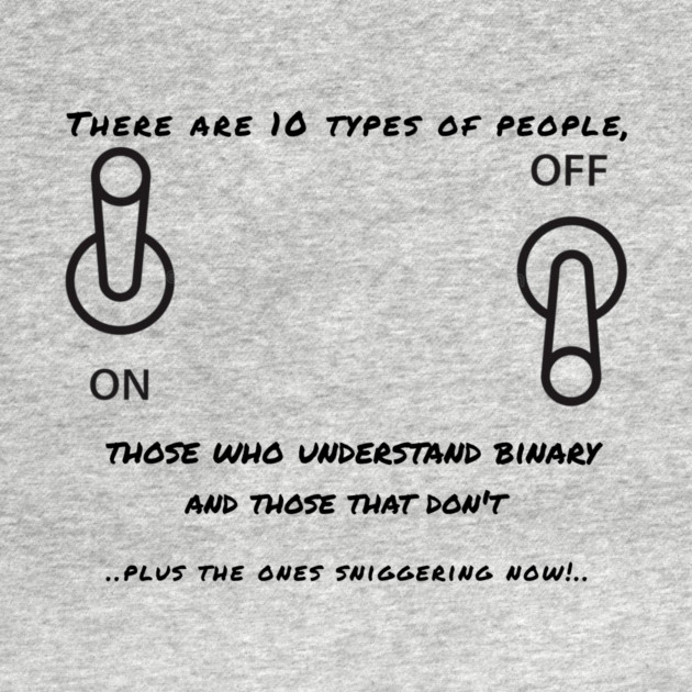 Binary Design - Electronics - T-Shirt | TeePublic