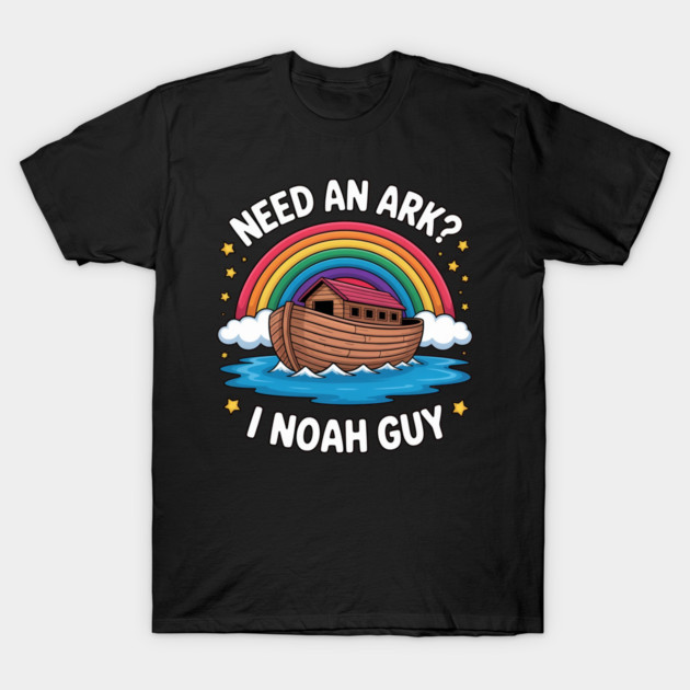 Need Ark I Noah Guy Christian Easter Rainbow Boy - Need Ark I Noah Guy ...
