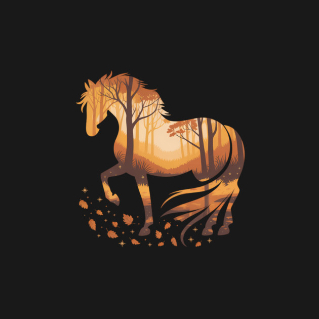 Cute Horse Lovers Animal - Cute Horse Lovers Animal - T-Shirt | TeePublic