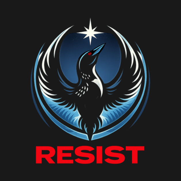 Resist Minnesota Rebel New State Flag Design | Bold Phoenix Freedom Art ...