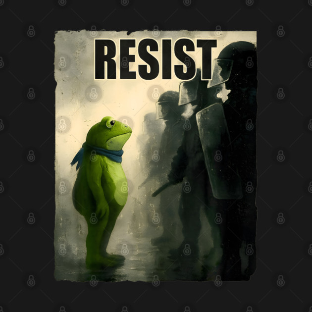 Frogs Resist Portland Frog Protest Activist Freedom - Frogs Resist ...