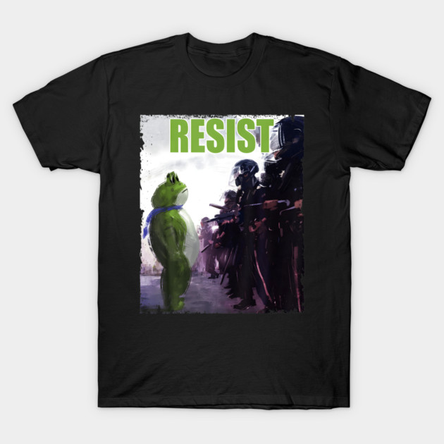 Frogs Against Fascism Resist Stand For Freedom - Funny Frogs Activism ...