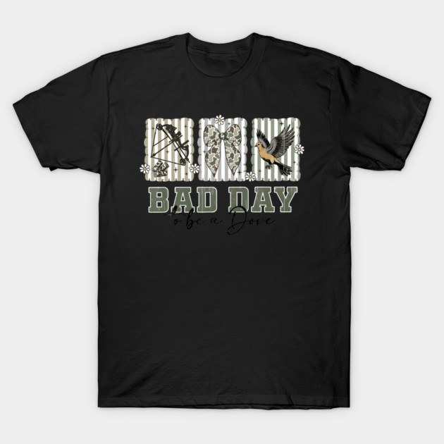 Coquette Bow Bad Day To Be A Dove Hunting Season - Coquette Bow - T ...