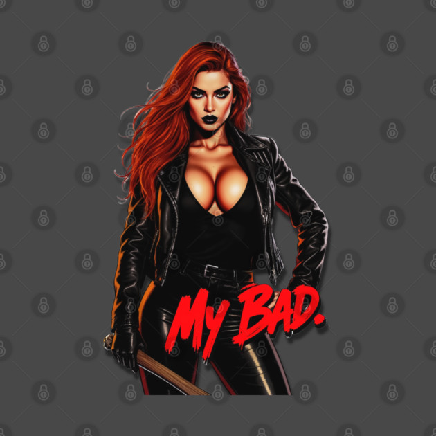 My Bad. Axe - Me Bad - T-Shirt | TeePublic