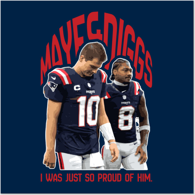 Drake Maye Steffon Diggs New England Patriots 2026 - Drake Maye Steffon ...