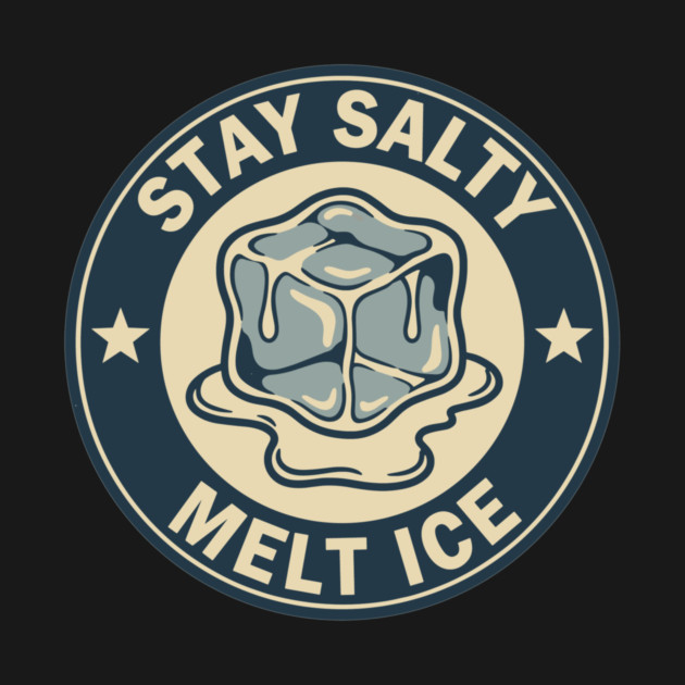 Stay-Salty-Melt-ice - Stay Salty Melt Ice - T-Shirt | TeePublic
