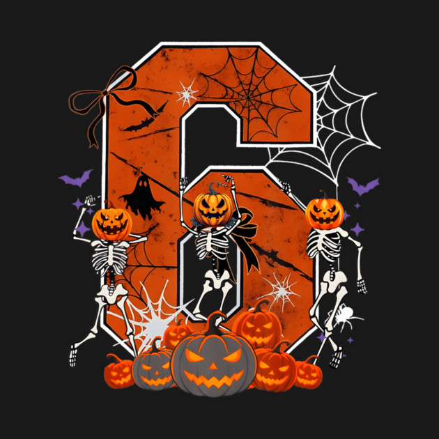 Number 6 Six Seven 6 7 Halloween Dancing Skeleton - Halloween Meme ...
