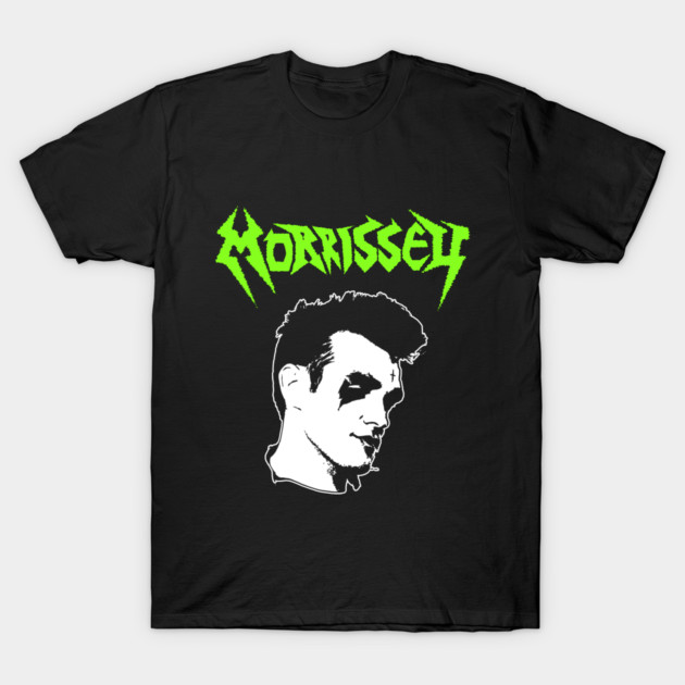 Pop Icon - Black Metal Series 01 - Morrissey - T-Shirt | TeePublic