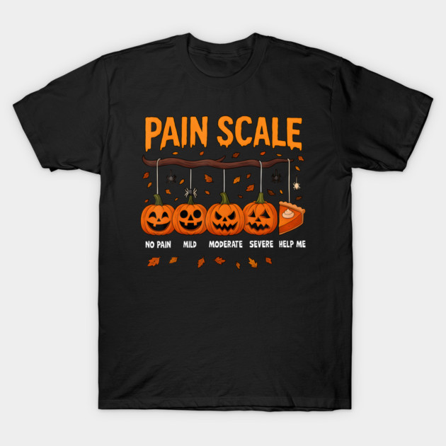 Pain Scale Pumpkin Pain Assesst Trauma Nurse Halloween - Halloween ...