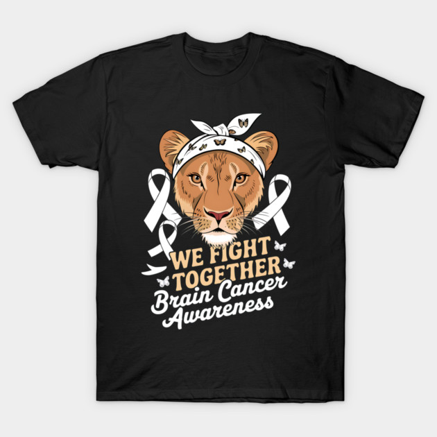 Brain Cancer Awareness - Brain Cancer Awareness - T-Shirt | TeePublic