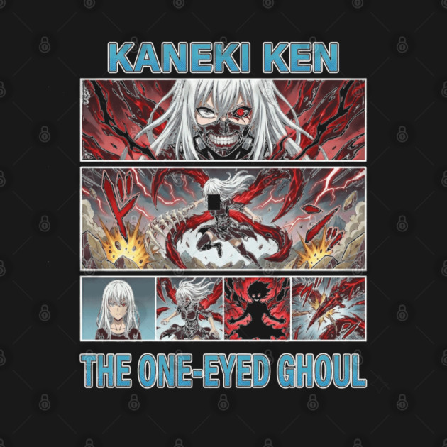 Kaneki Ken The One-Eyed Ghoul - Kaneki Ken - T-Shirt | TeePublic