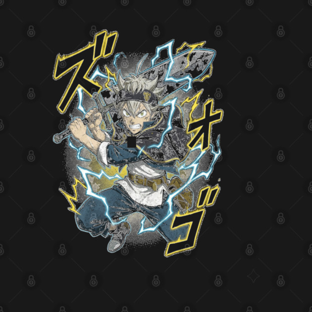 Asta Black Clover Anti-Magic Sword Art - Asta - T-Shirt | TeePublic