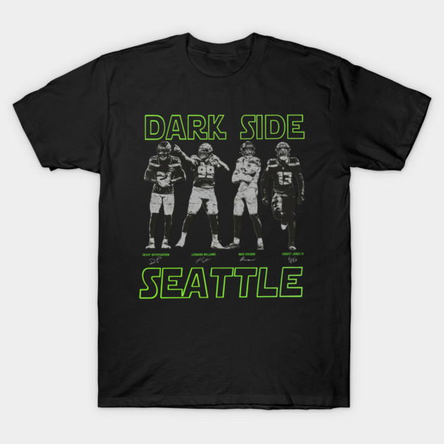 Dark Side Seattle SeahawkS Football - Seattle Seahawks - T-Shirt ...