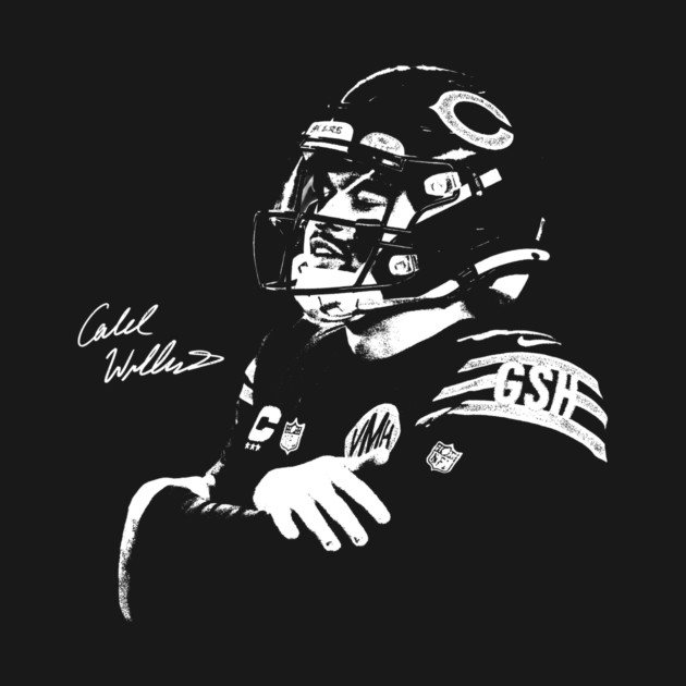 caleb williams black - Caleb Williams - T-Shirt | TeePublic