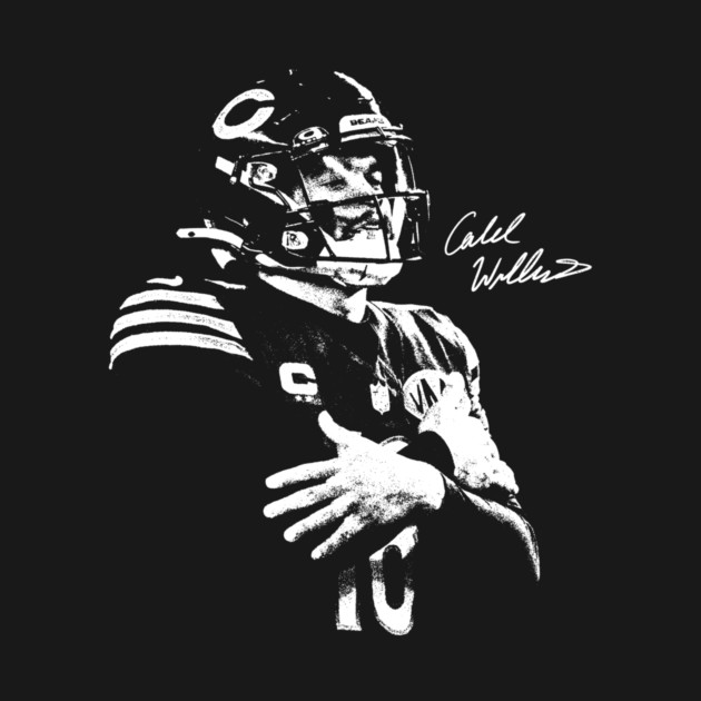 caleb williams ice white - Caleb Williams - T-Shirt | TeePublic