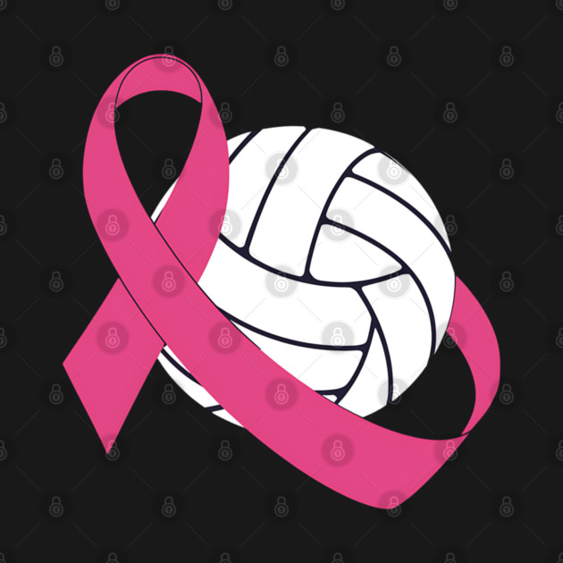 Breast Cancer Volleyball Pink Ribbon - Breast Cancer Volleyball Pink ...