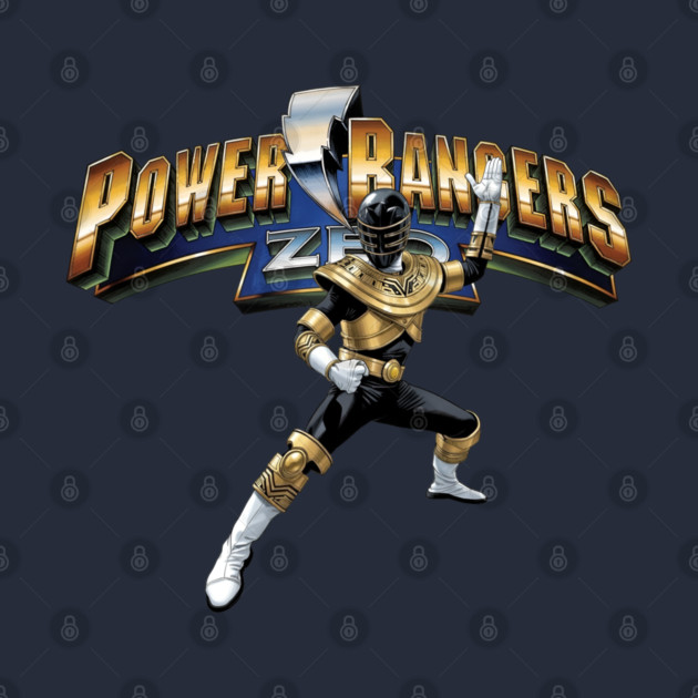 Zeo Gold Ranger Power Rangers Retro Vintage - Power Rangers - T-Shirt ...