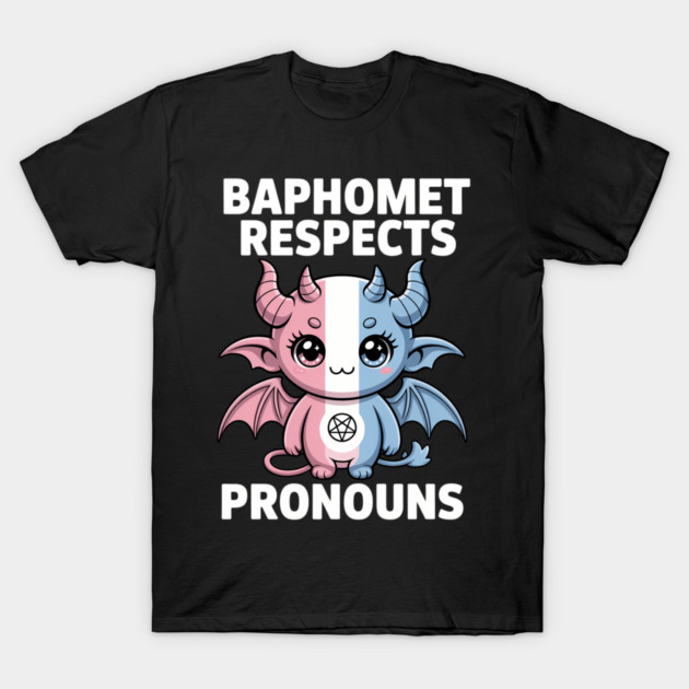 Transgender Baphomet Respects Pronouns Trans Pride LGBTQ - Transgender ...