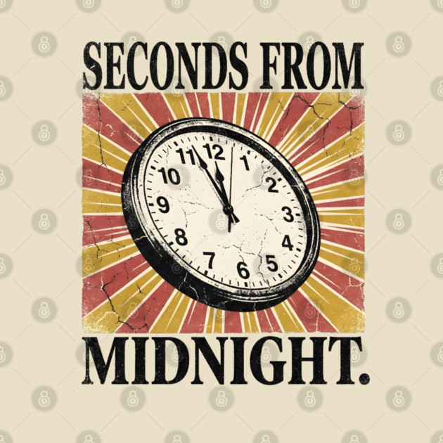 Doomsday Clock Vintage - Doomsday - T-Shirt | TeePublic