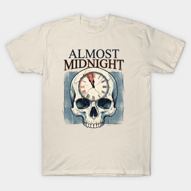 Skull Clock Countdown - Skull - T-Shirt | TeePublic