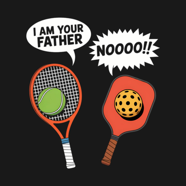 I Am Your Father Funny Pickleball Tennis Racket - I Am Your Father ...