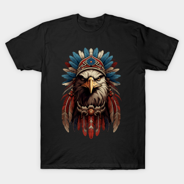 Indigenous People Bald Eagle Cheif Native American For Men Women ...
