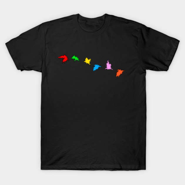 Chromatic Void Shards - Tribal Design - T-Shirt | TeePublic