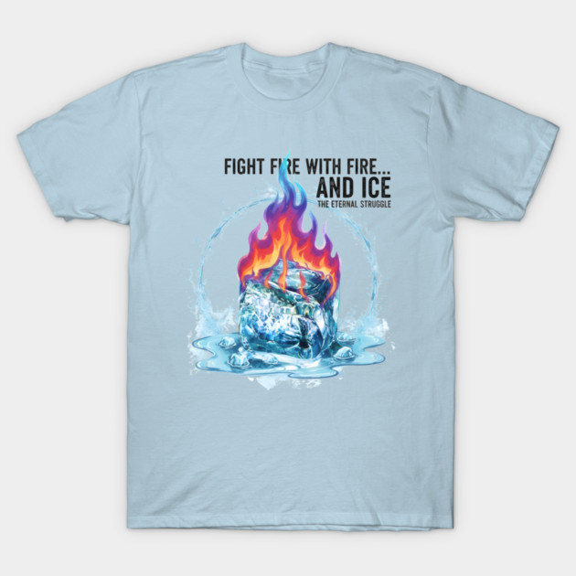 ice- Ice Cube in Fire - Ice - T-Shirt | TeePublic