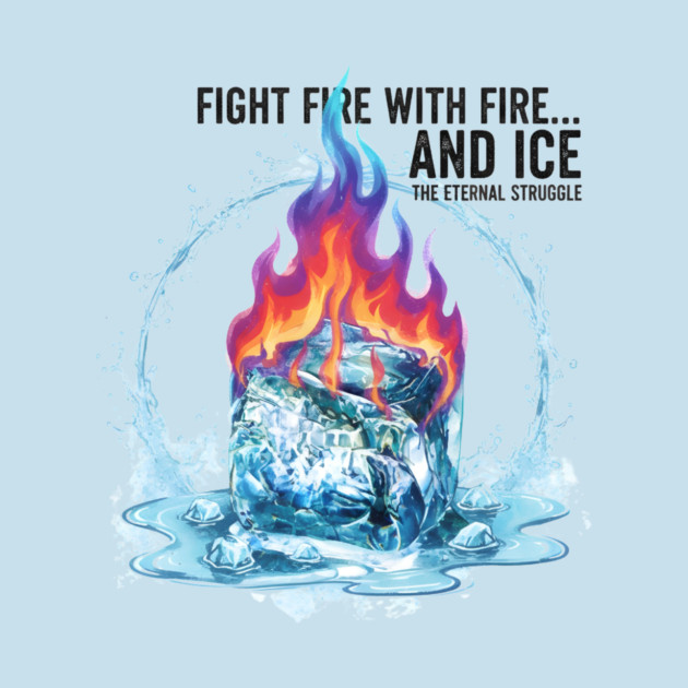 ice- Ice Cube in Fire - Ice - T-Shirt | TeePublic