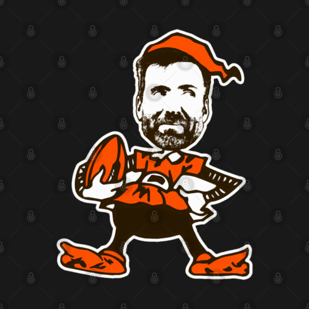 Joes Flacco Browns Elf - Joes Flacco Browns Elf - T-Shirt | TeePublic