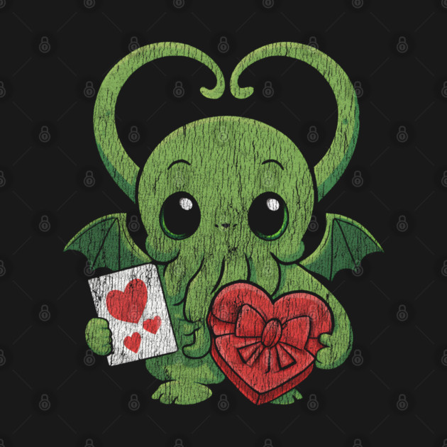 Cthulhu Valentine's Day - Cthulhu - T-Shirt | TeePublic