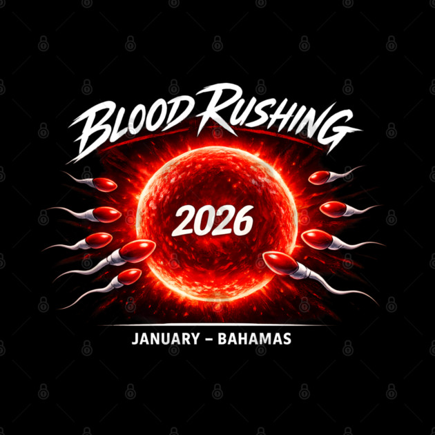 Blood Rushing 2026 Event Design - Blood Rushing - Socks | TeePublic