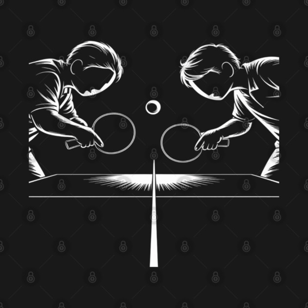 Ping Pong Table Tennis Stick Figures Pingpong Player - Ping Pong Table ...