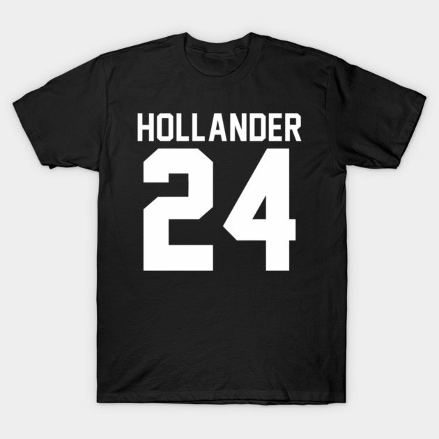 Hollander Jersey Numbers 24 T00553 - Heated Rivalry - T-Shirt | TeePublic