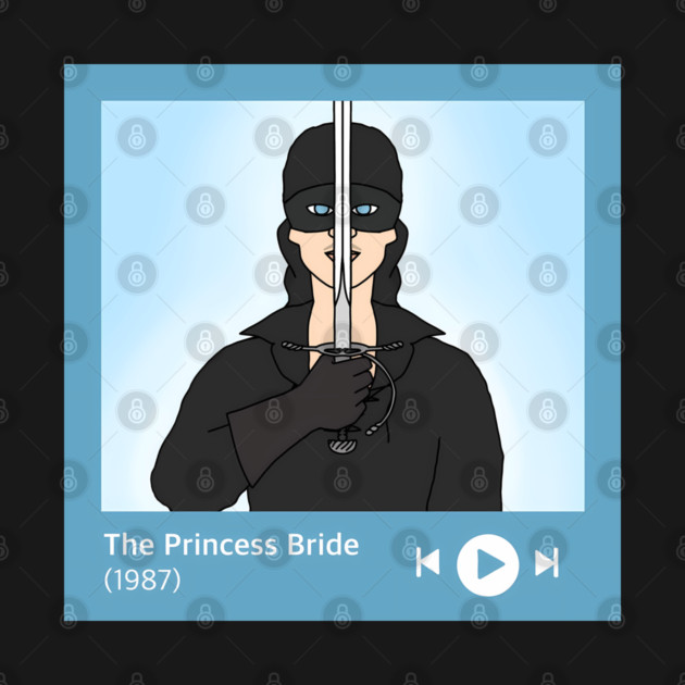 The Princess Bride Spotify Cover Image - Princess Bride - T-Shirt ...