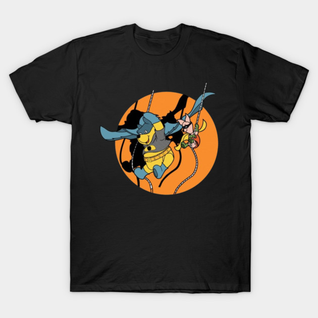 The Dark Knight of the Hundred Acre Wood - Batman Piglet - T-Shirt ...