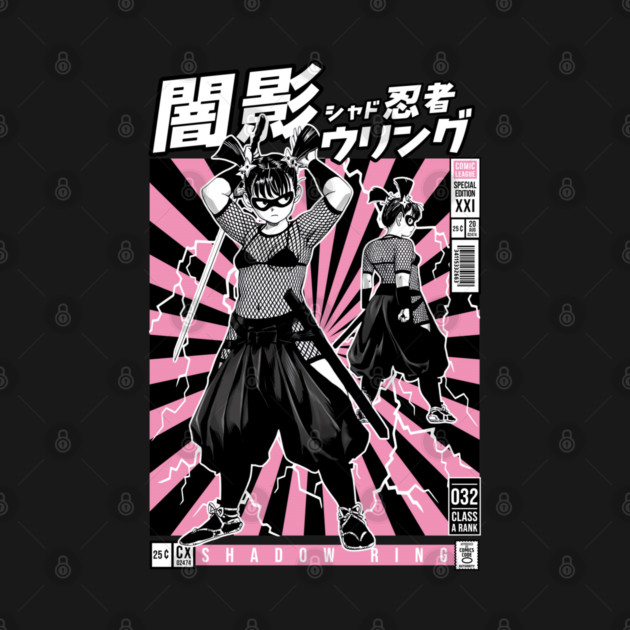 ninja girl - One Punch Man - T-Shirt | TeePublic