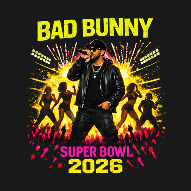 Bad Bunny Super Bowl 2026 Concert - Reggaeton Live Performance Stadium ...