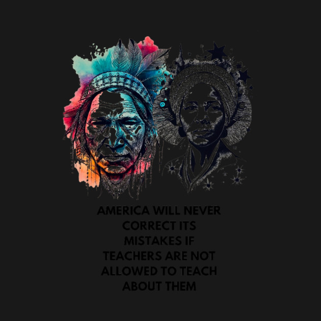 Indigenous People America Teach Black Native American History Support ...