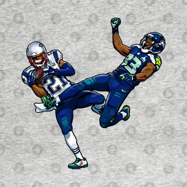 Malcolm Butler Goal Line Interception Football - Malcolm Butler - T ...